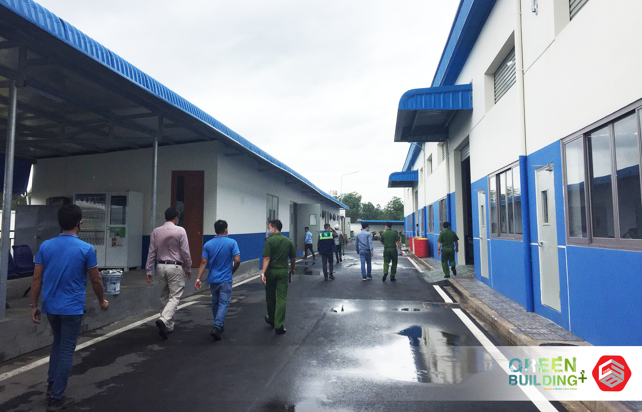 GBcons | Essons Amata Office & Factory Project completed Fire ...